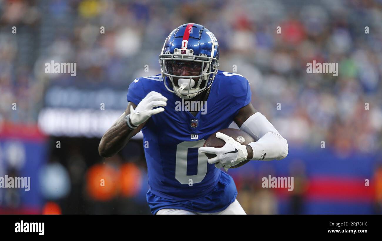 New York Giants' Parris Campbell during the first half of an NFL ...