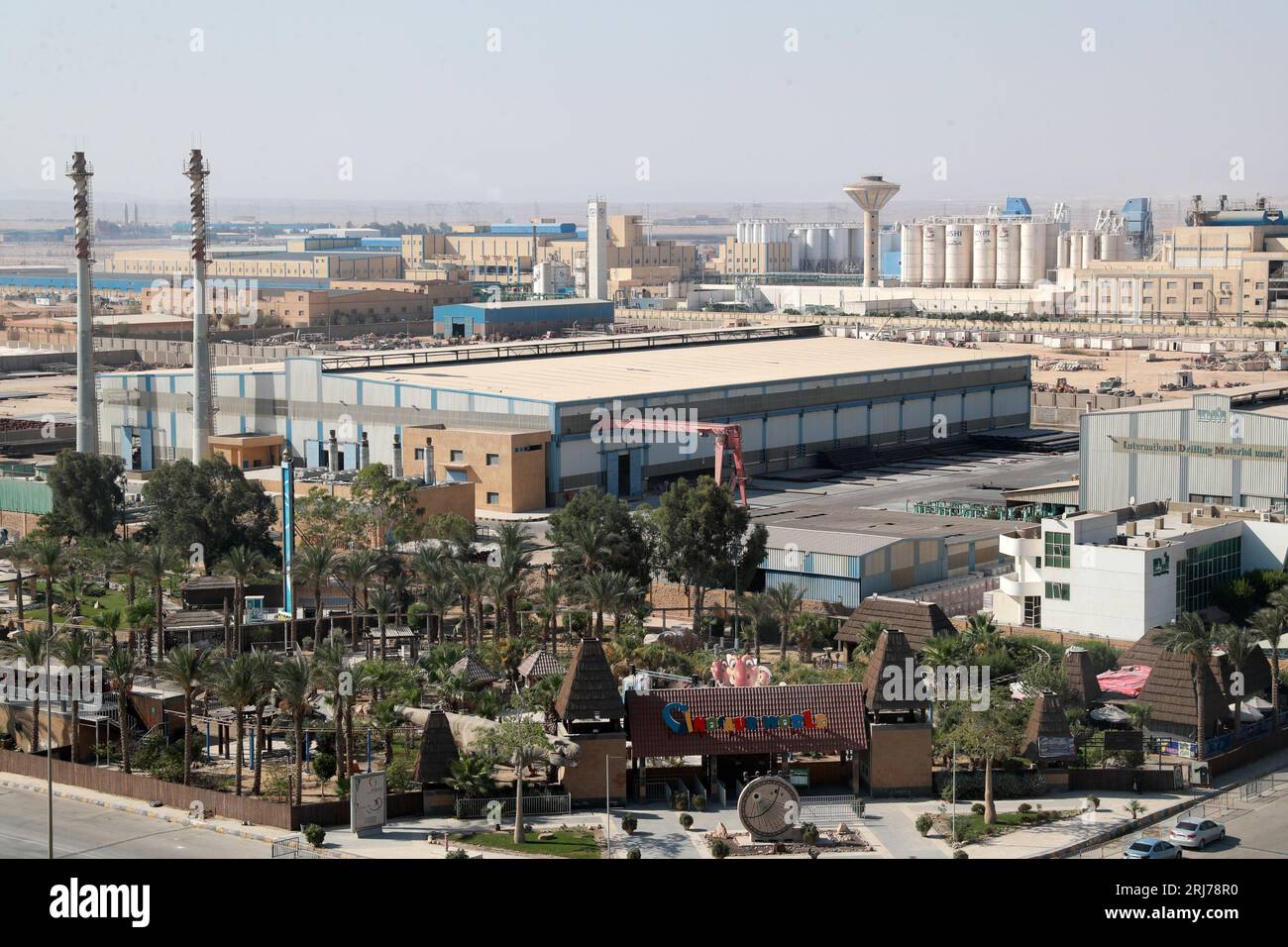 Cairo. 10th Aug, 2023. This photo taken on Aug. 10, 2023 shows a view ...