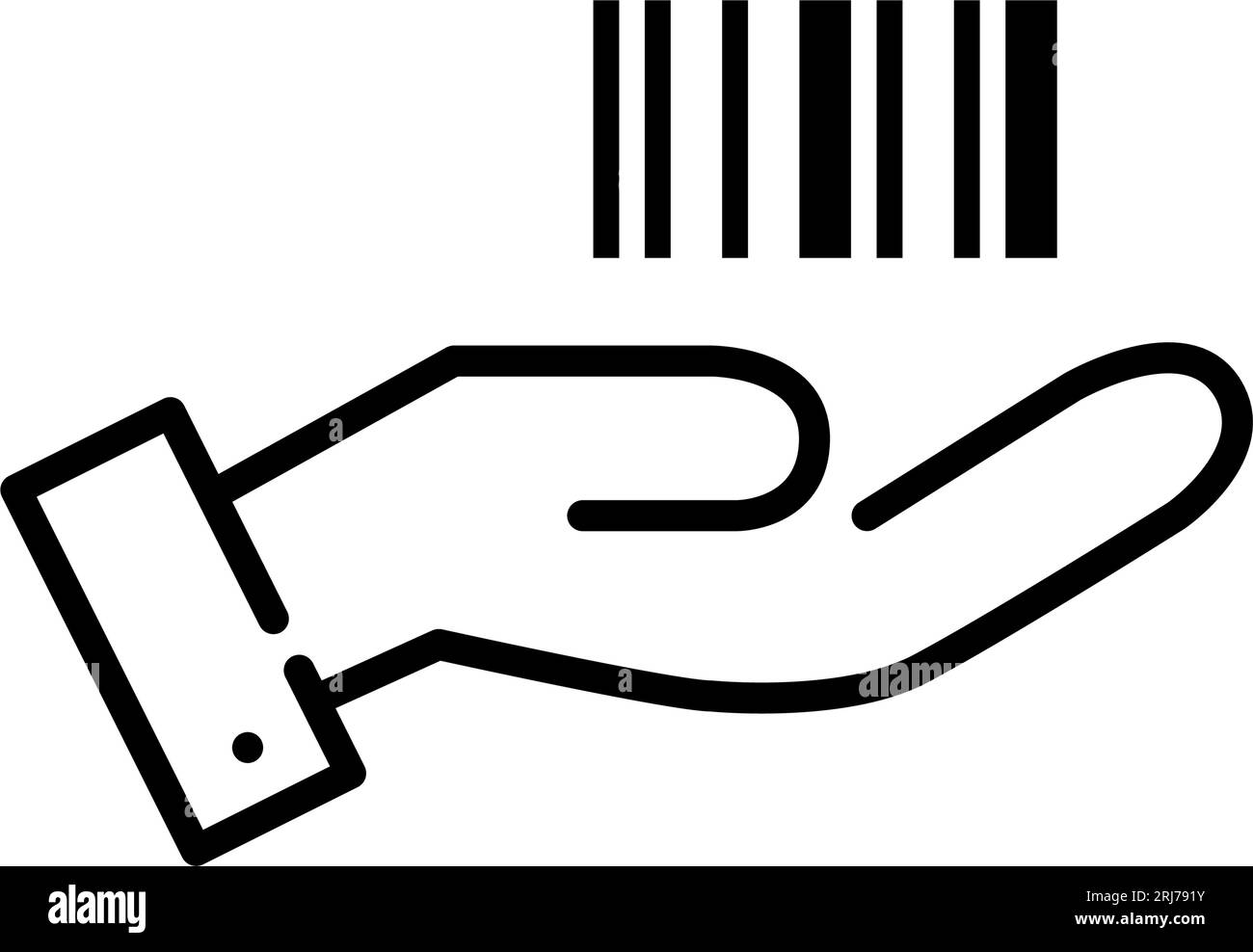 Matrix barcode Black and White Stock Photos & Images - Alamy