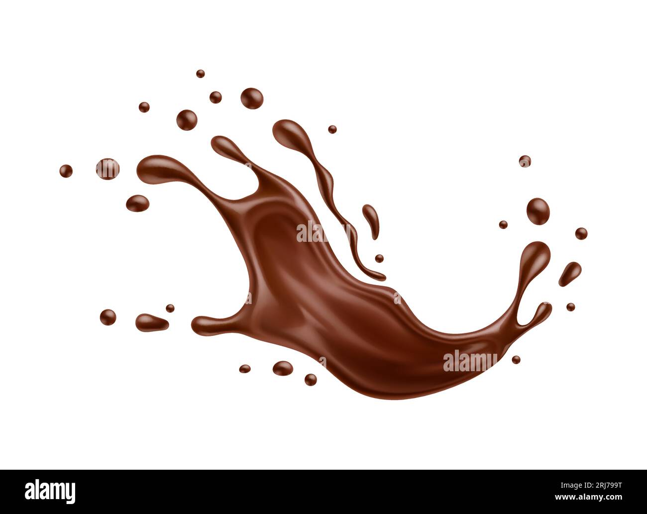 Flowing glaze Cut Out Stock Images & Pictures - Alamy