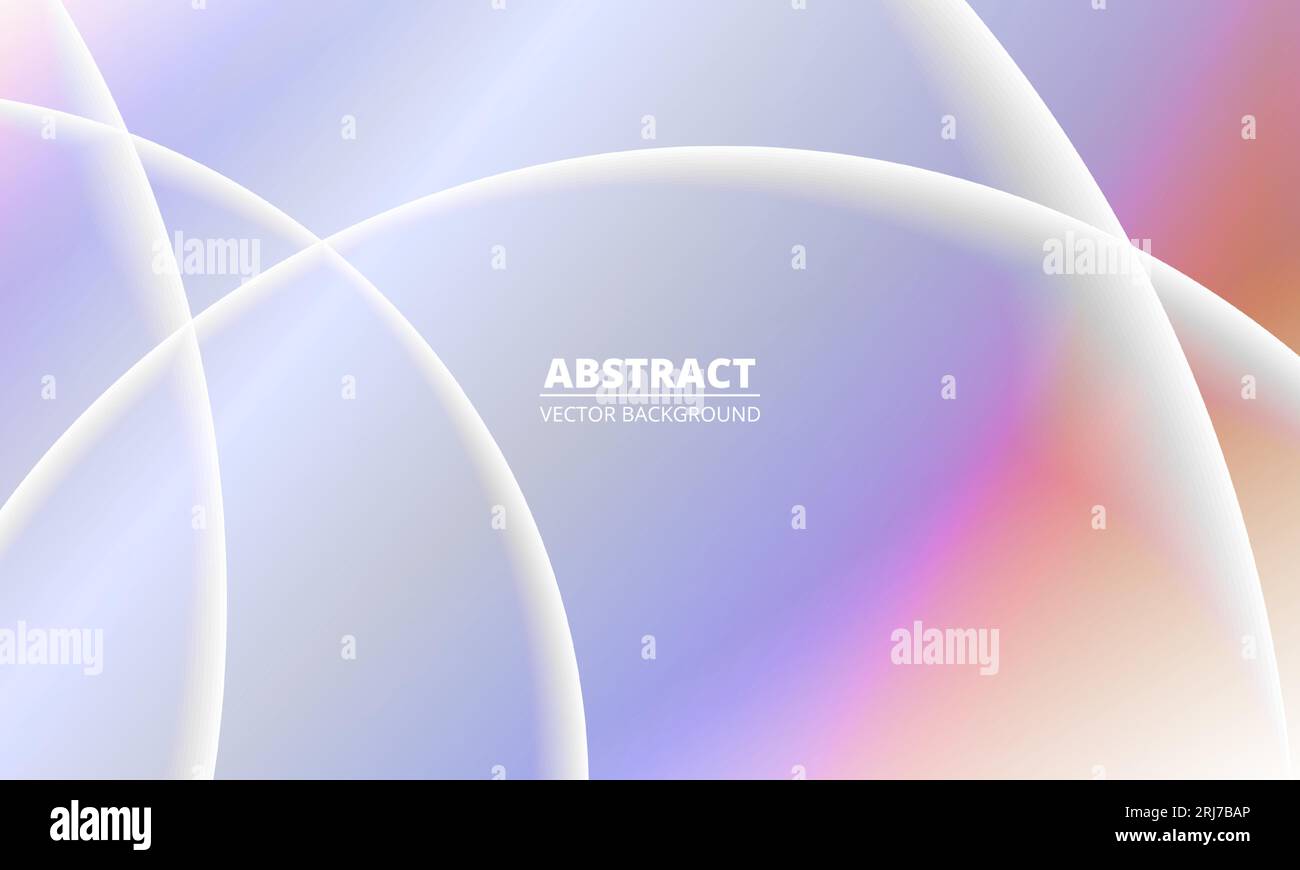 Rainbow shape circle card Stock Vector Images - Alamy