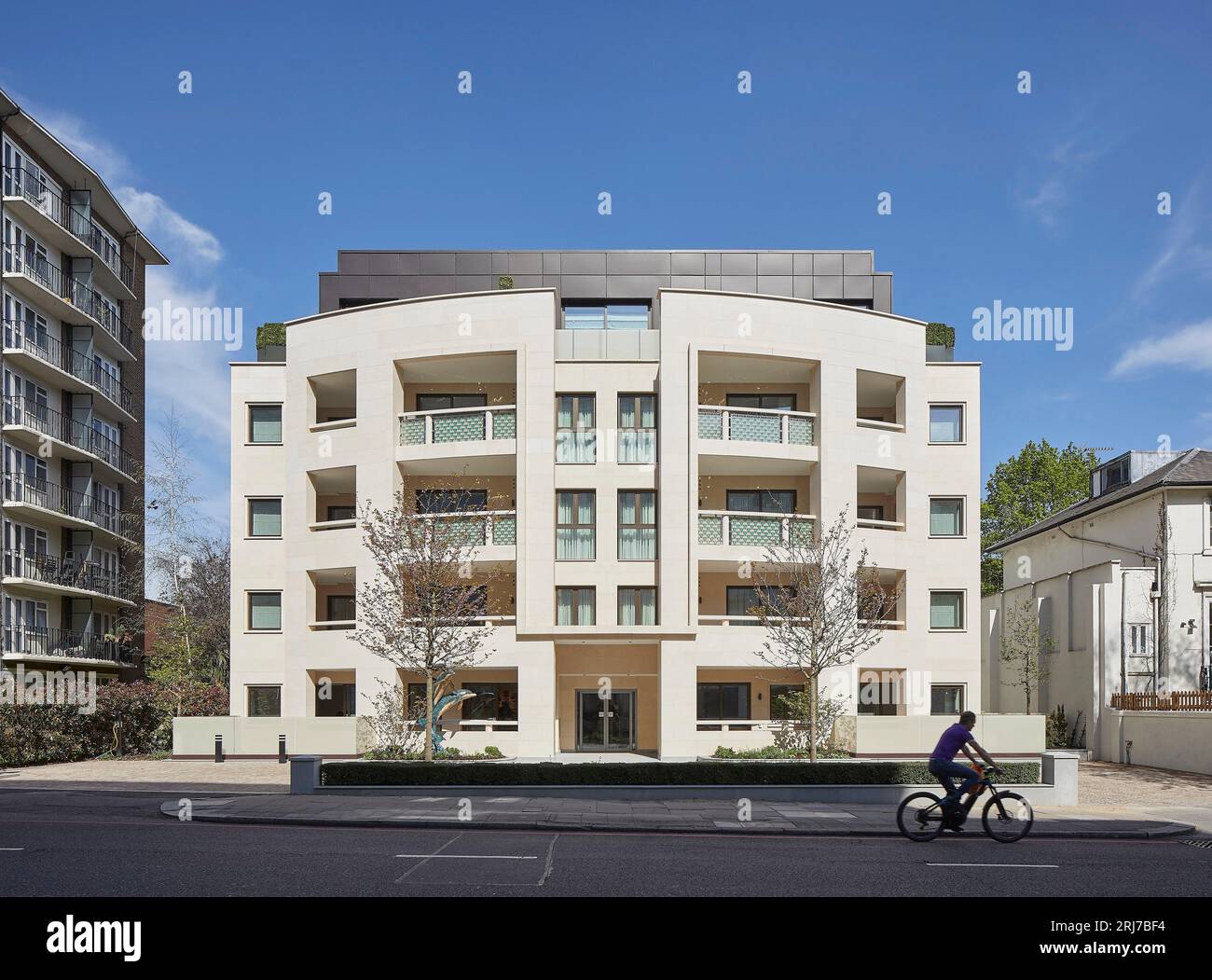 Front elevation across street. Wellington Road, London, United Kingdom ...