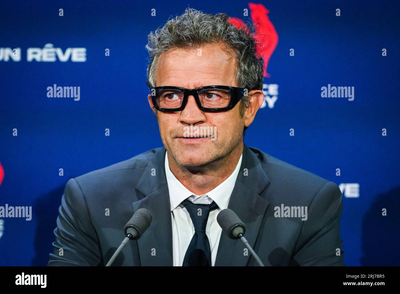 Fabien GALTHIE of France during the press conference of the French ...
