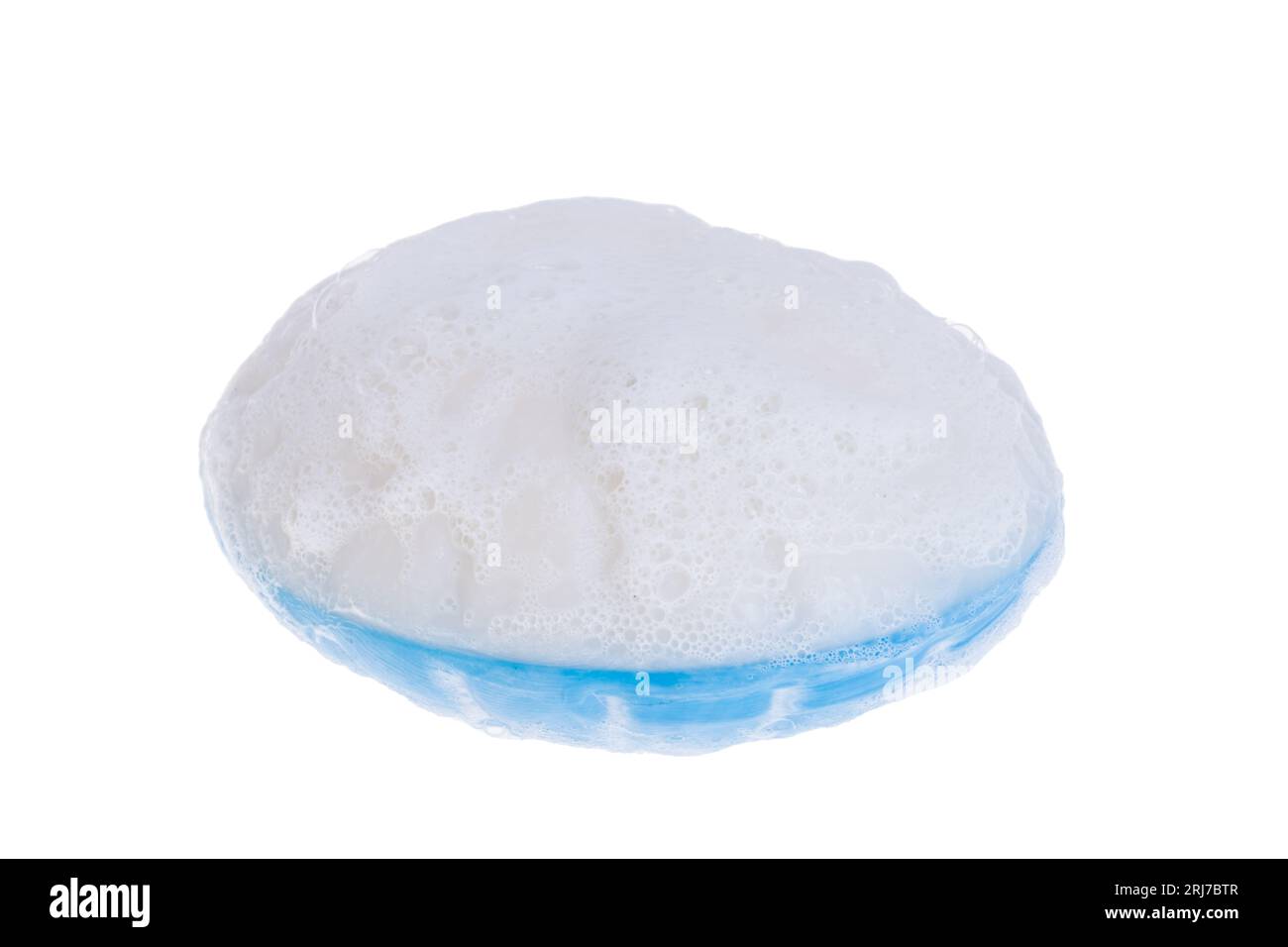 oval soap isolated on white background Stock Photo - Alamy