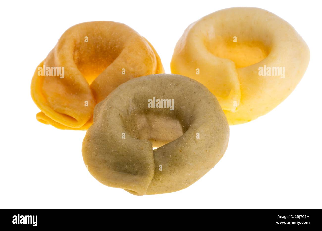 dry ravioli isolated on white background Stock Photo - Alamy