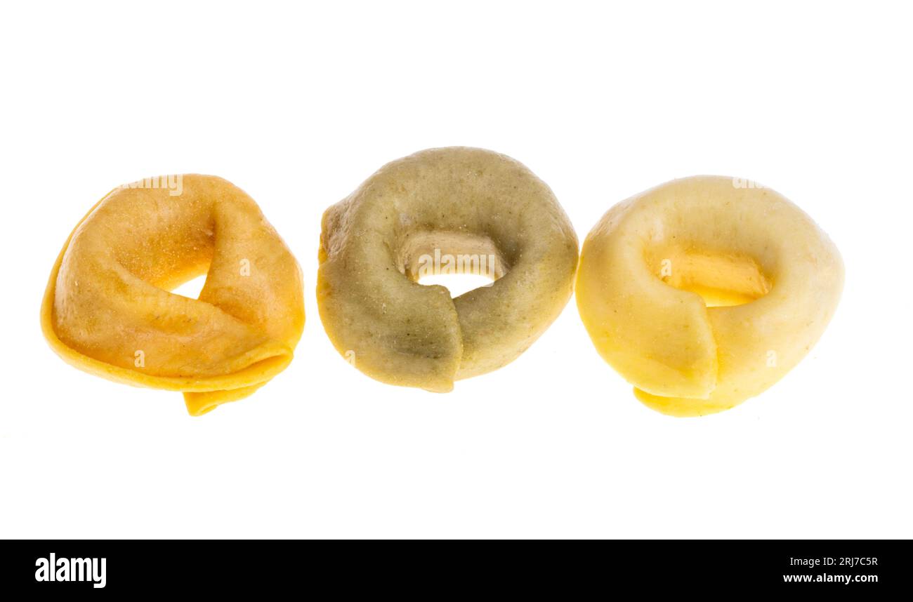 dry ravioli isolated on white background Stock Photo - Alamy