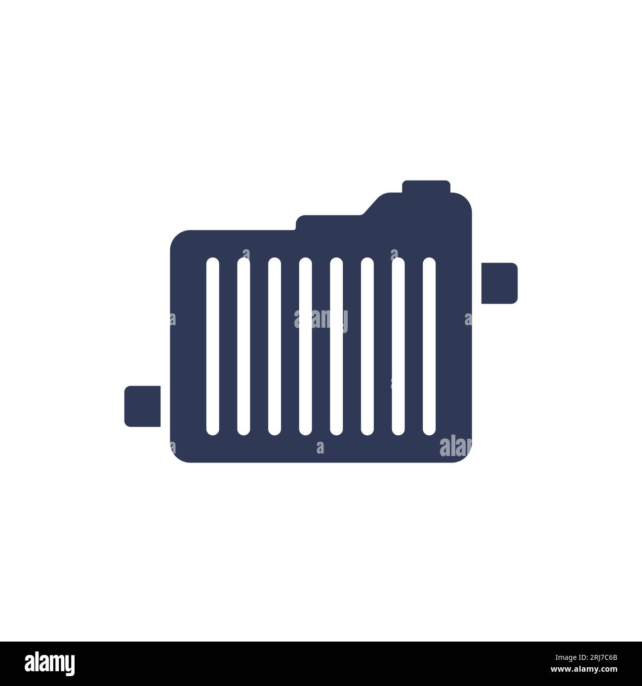 car radiator icon, vector pictogram Stock Vector Image & Art - Alamy