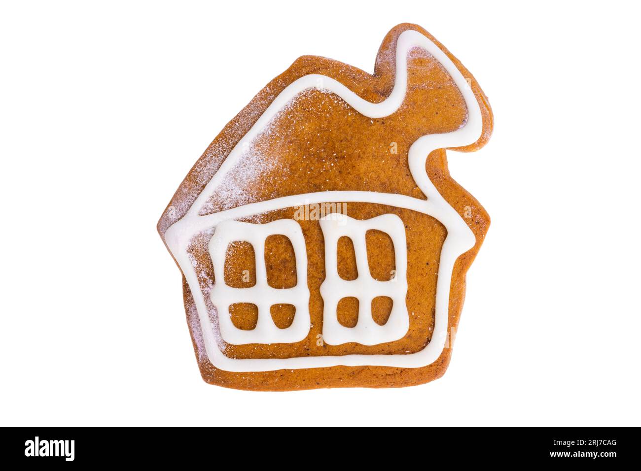 gingerbread isolated on white background Stock Photo - Alamy