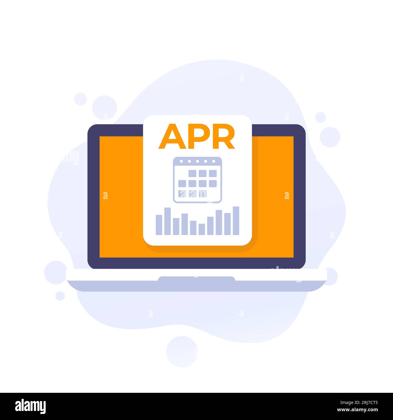 APR, Annual percentage rate vector illustration Stock Vector Image ...