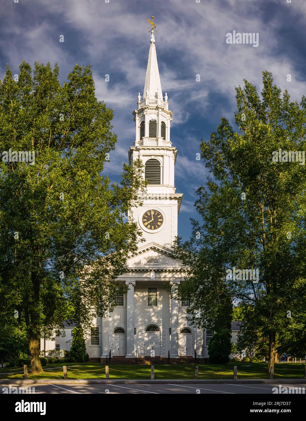 First Congregational Church Old Lyme, Connecticut, USA Stock Photo - Alamy