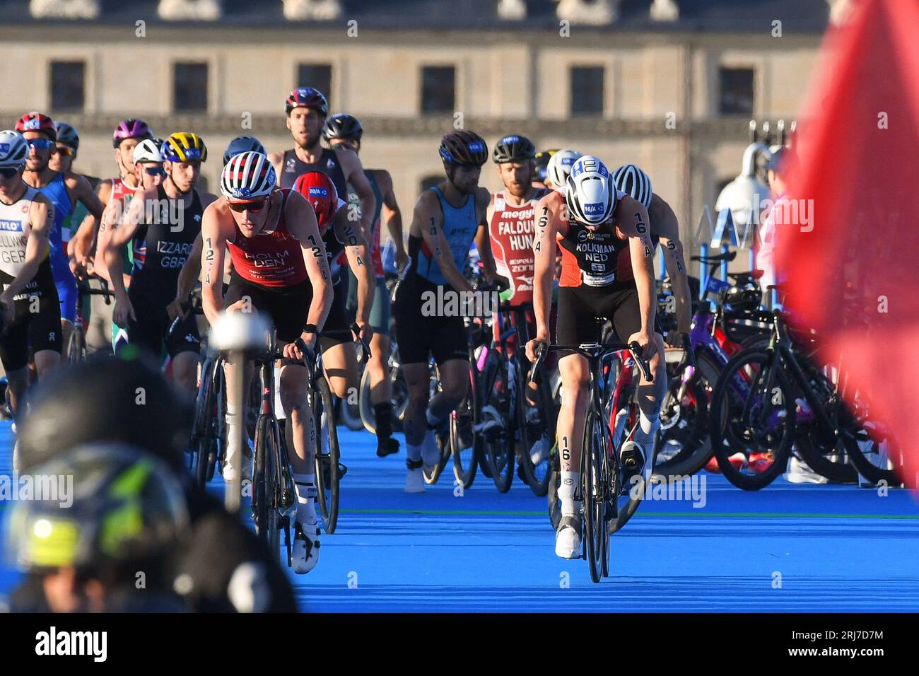 Paris, France. 20th Aug, 2023. during the mixed relay of the test event ...