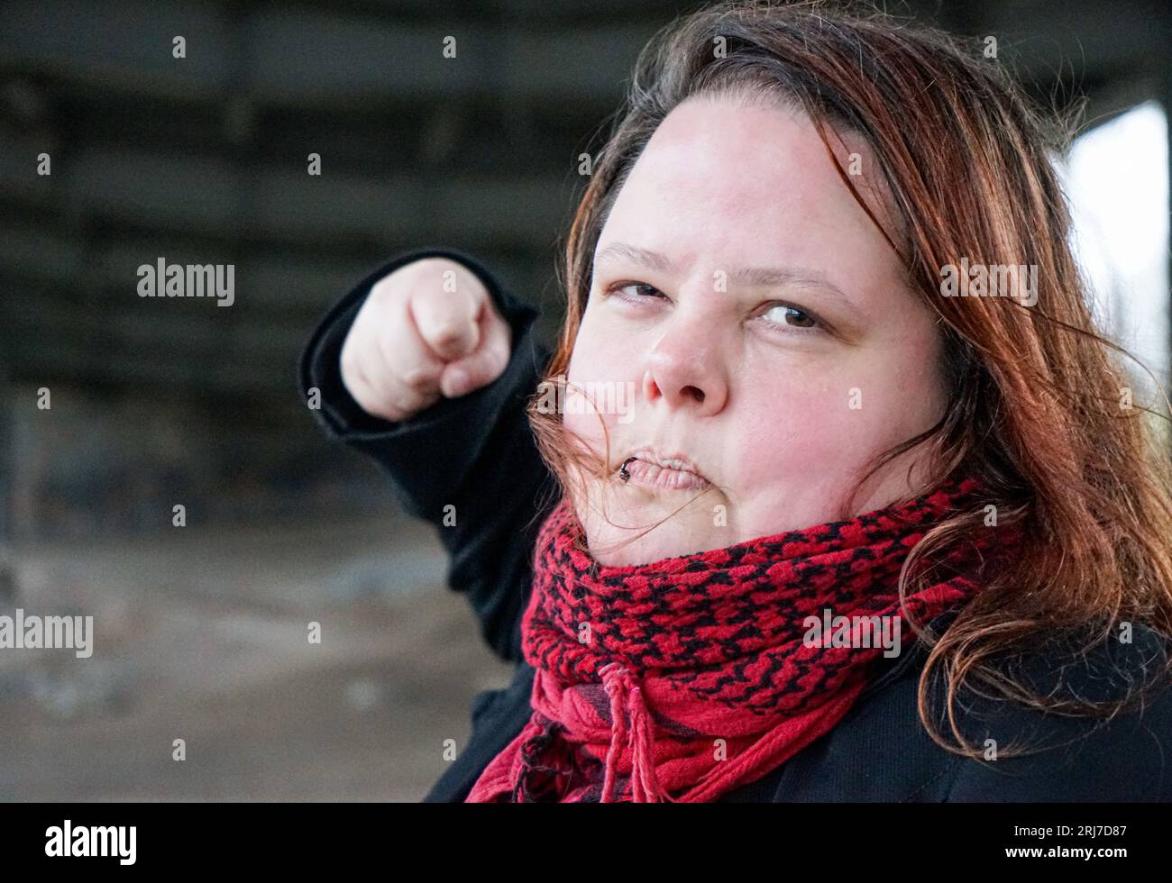 Angry little person hi-res stock photography and images - Alamy