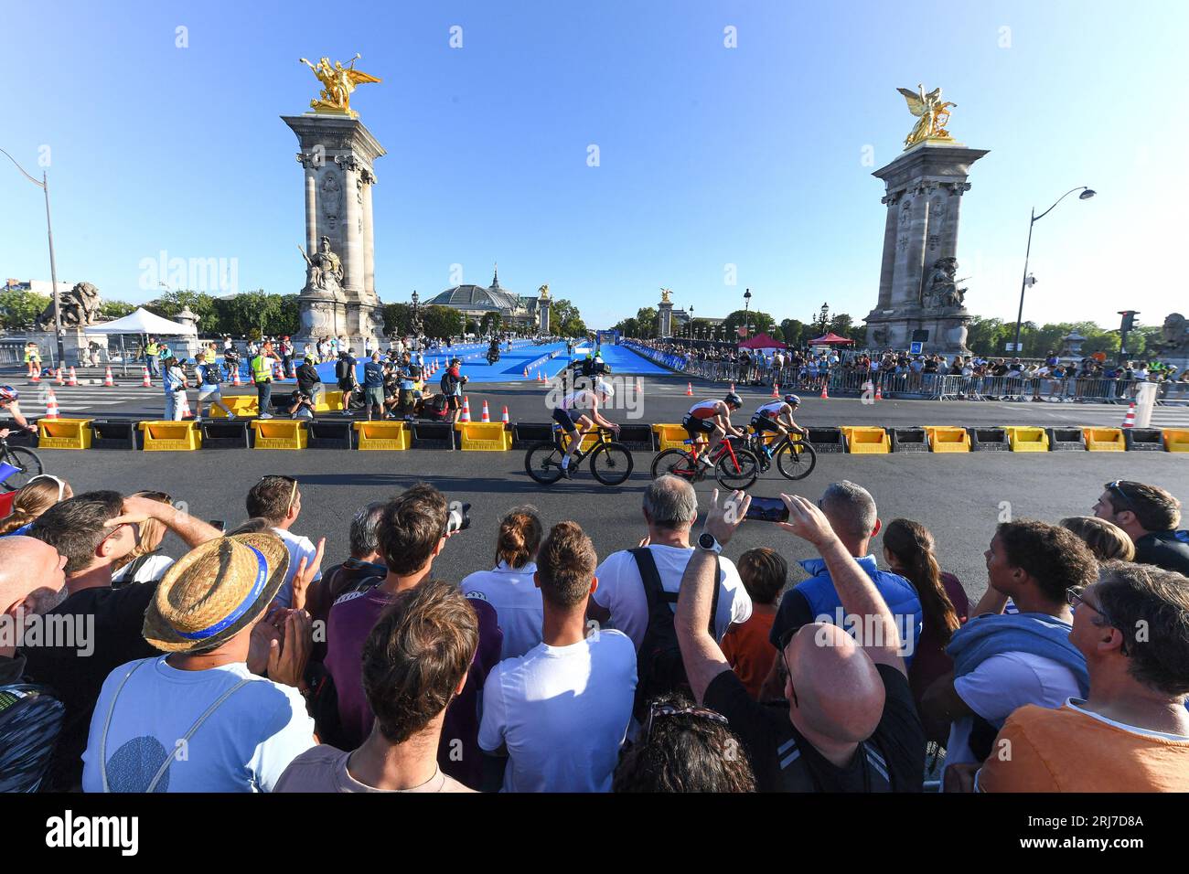 Paris, France. 20th Aug, 2023. during the mixed relay of the test event ...