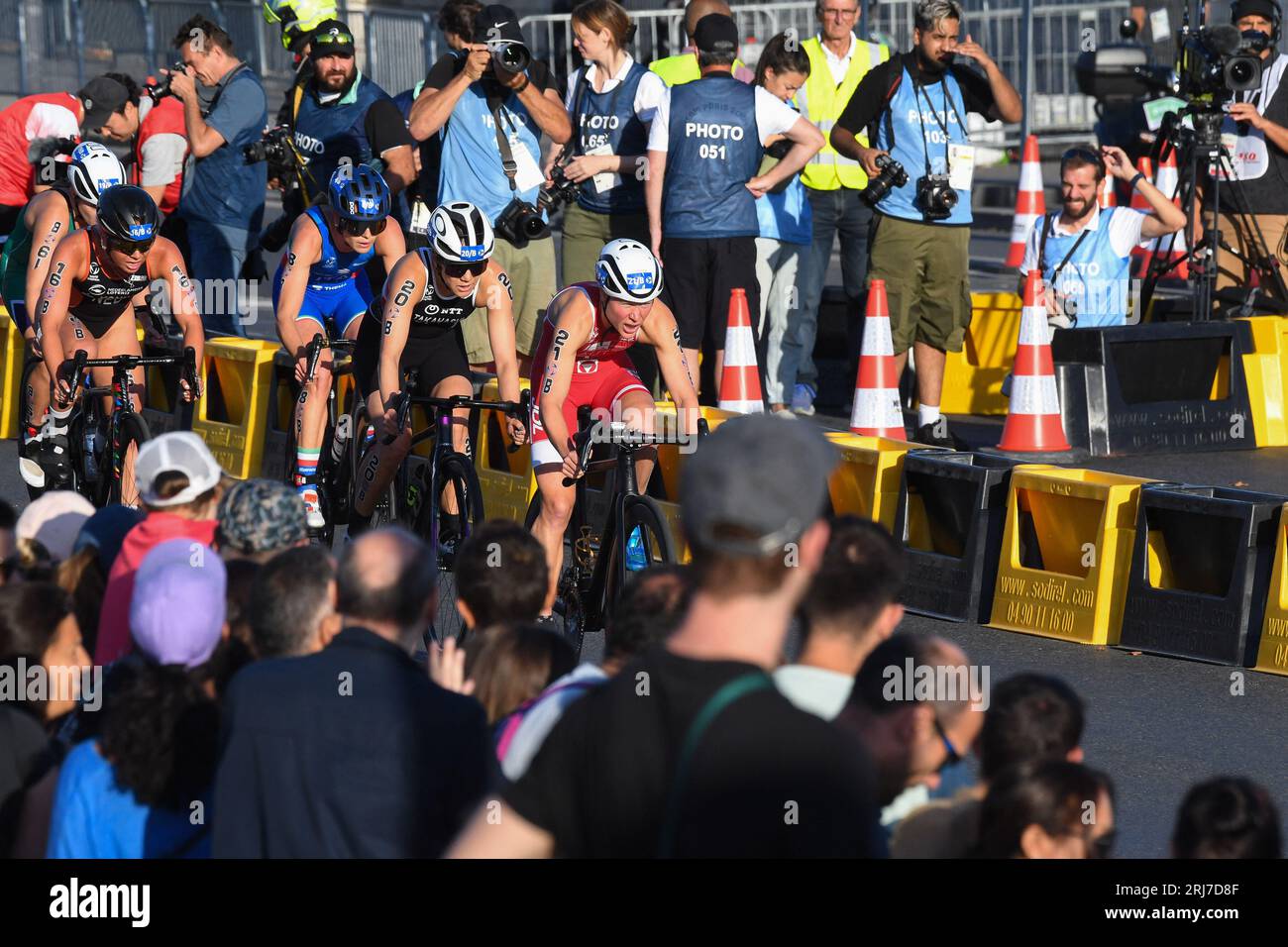 Paris, France. 20th Aug, 2023. during the mixed relay of the test event ...