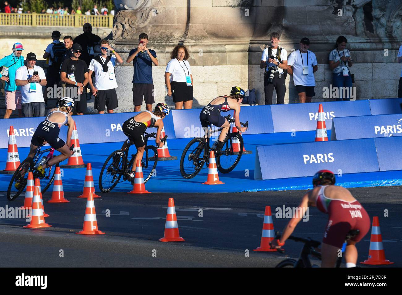 Paris, France. 20th Aug, 2023. during the mixed relay of the test event ...
