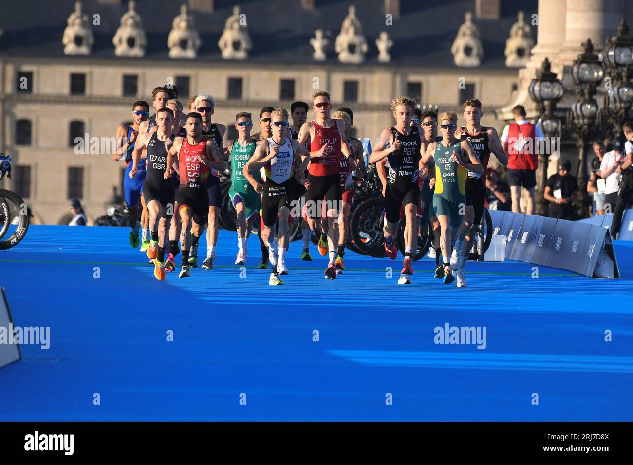 Paris, France. 20th Aug, 2023. during the mixed relay of the test event ...