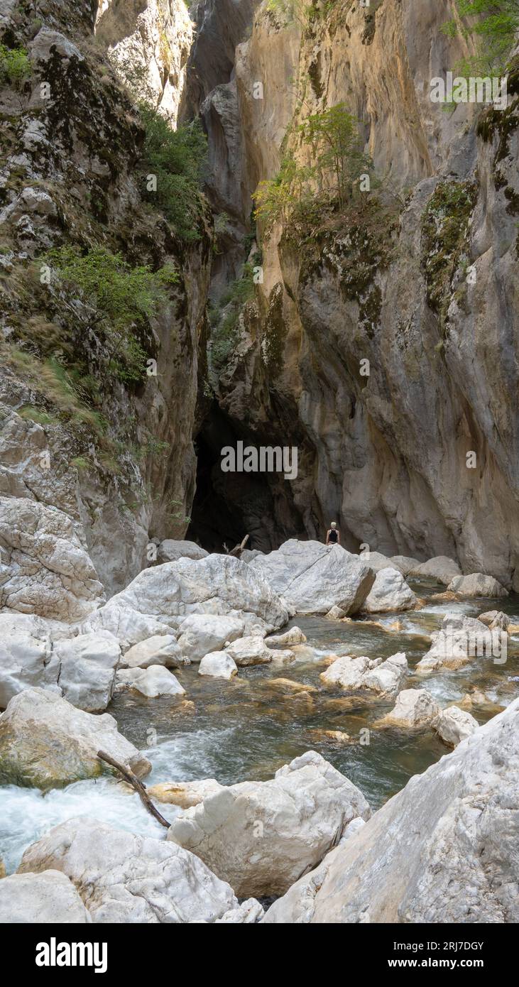 Portitsa gorge hi-res stock photography and images - Alamy