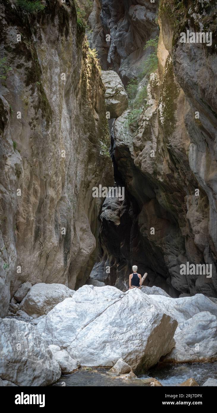 Portitsa gorge hi-res stock photography and images - Alamy