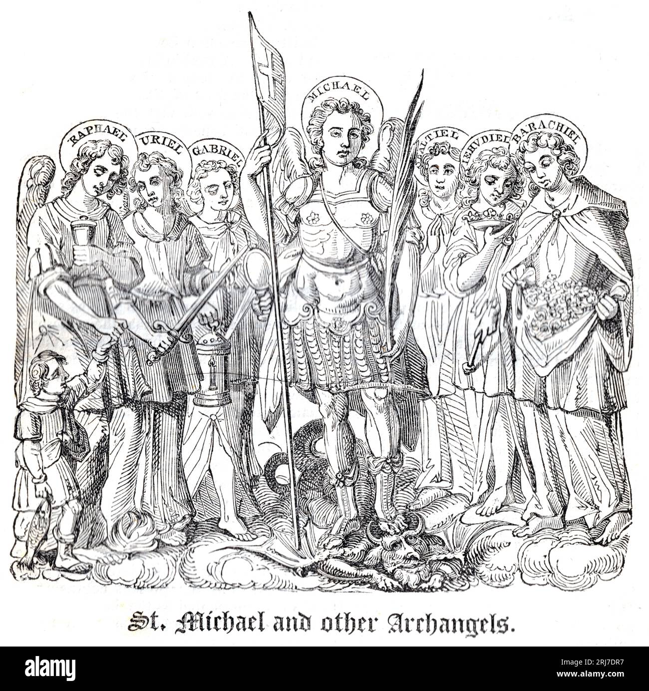 St michael raphael hi-res stock photography and images - Alamy