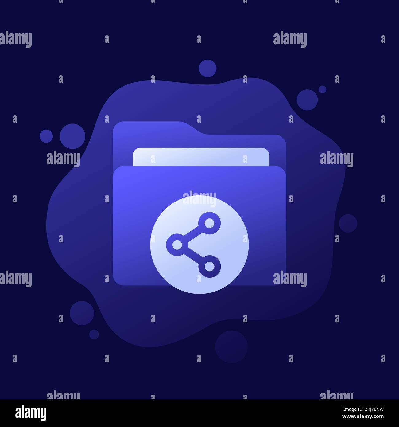 shared-folder-icon-vector-design-stock-vector-image-art-alamy