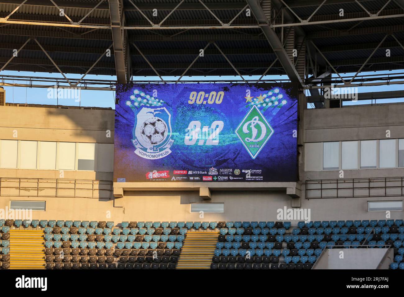 Ongoing match score hi-res stock photography and images - Alamy