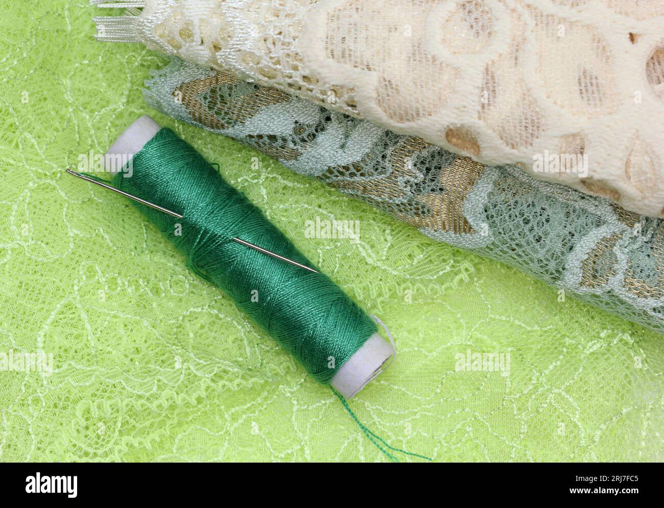 Fabric spool hi-res stock photography and images - Alamy