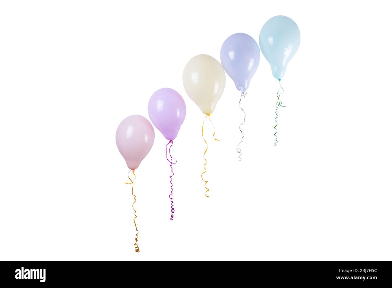 balloons isolated on white background Stock Photo - Alamy