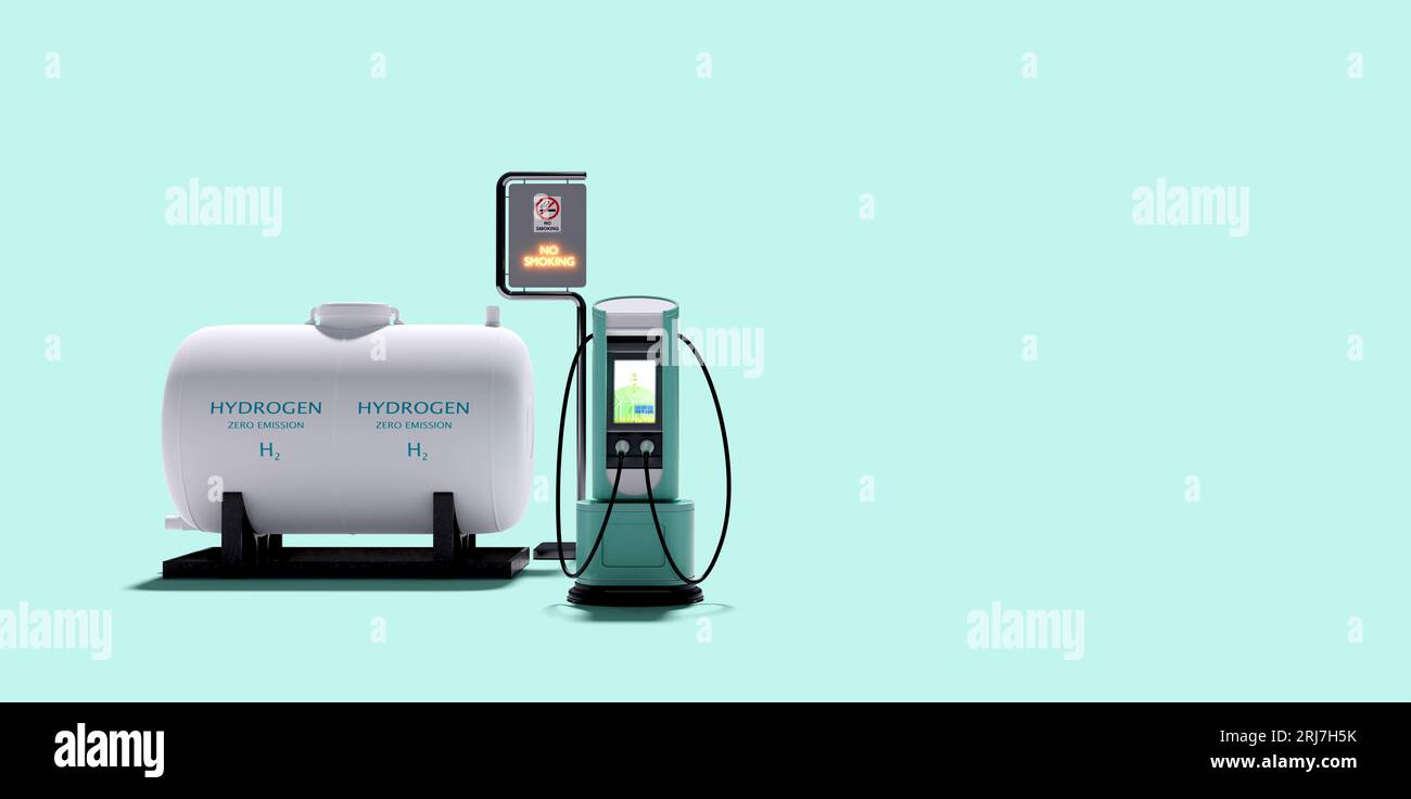 H2 hydrogen fuel cell tank vehicle hi-res stock photography and images ...