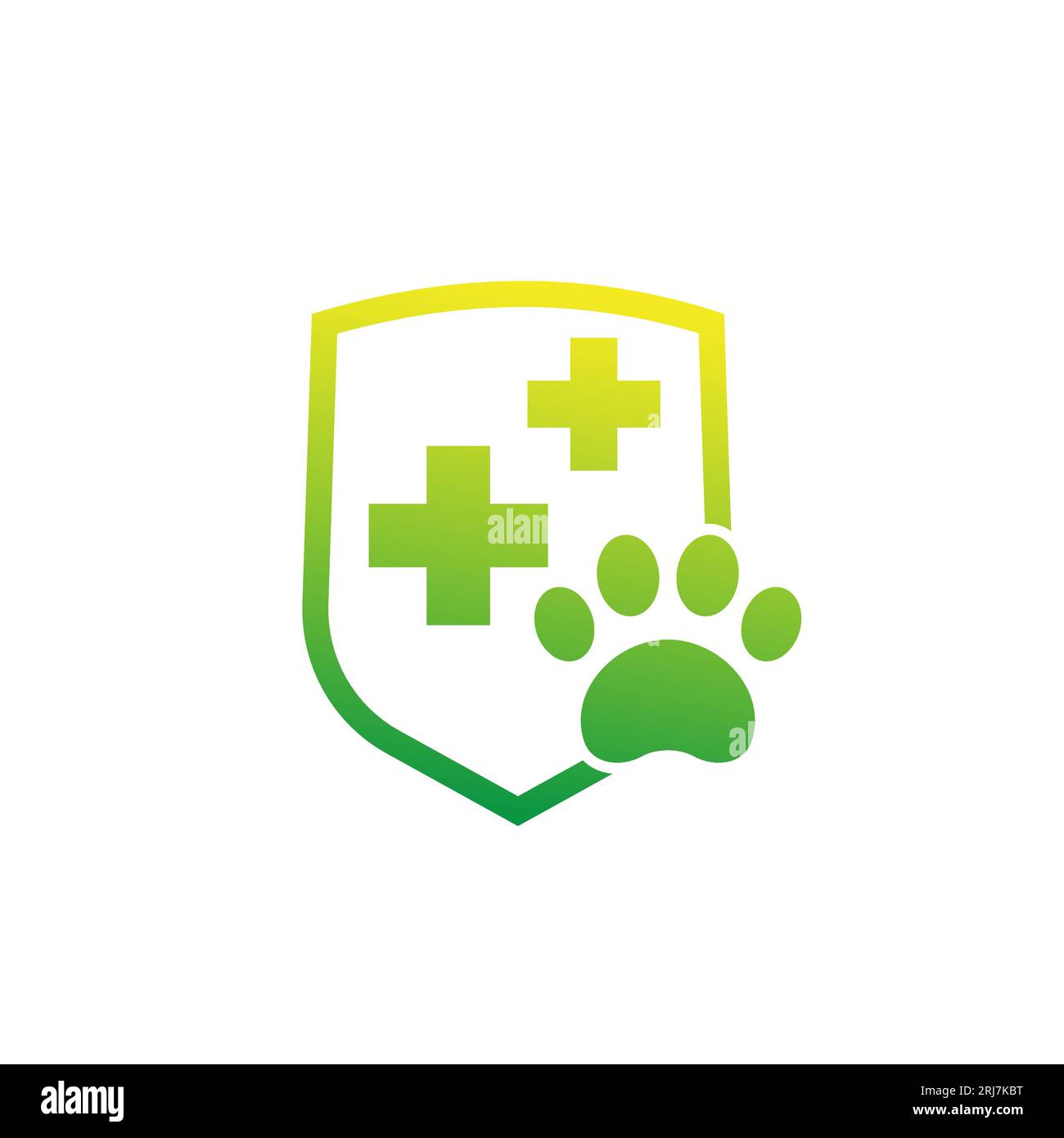 Veterinary shield Stock Vector Images - Alamy