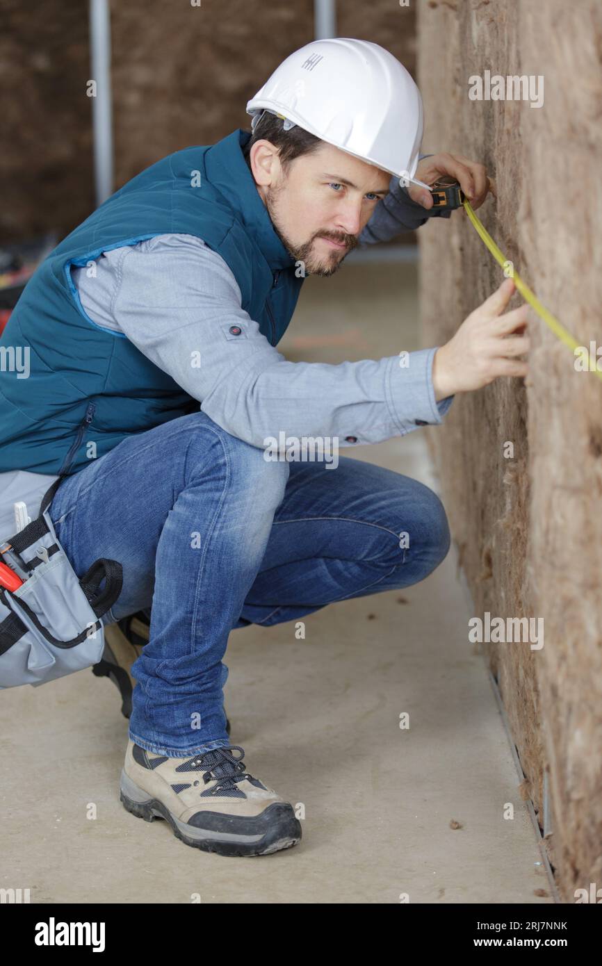 Measuring height on wall hi-res stock photography and images - Alamy