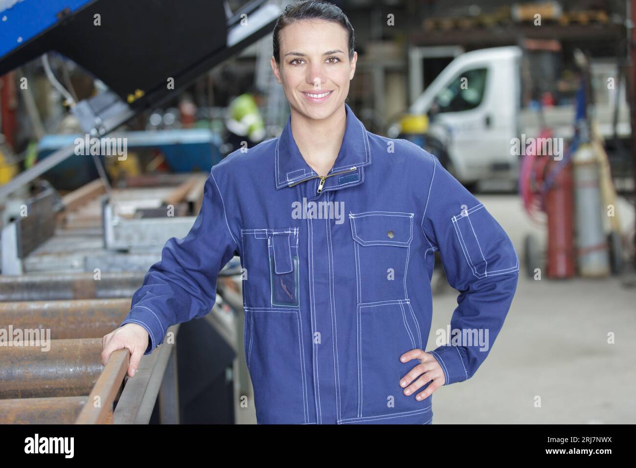 Teenagers working at factory hi-res stock photography and images - Alamy
