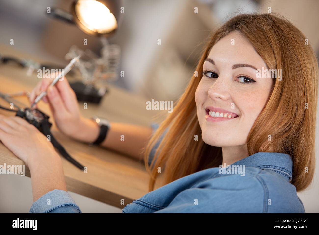 Master watchmaker workshop hi-res stock photography and images - Alamy