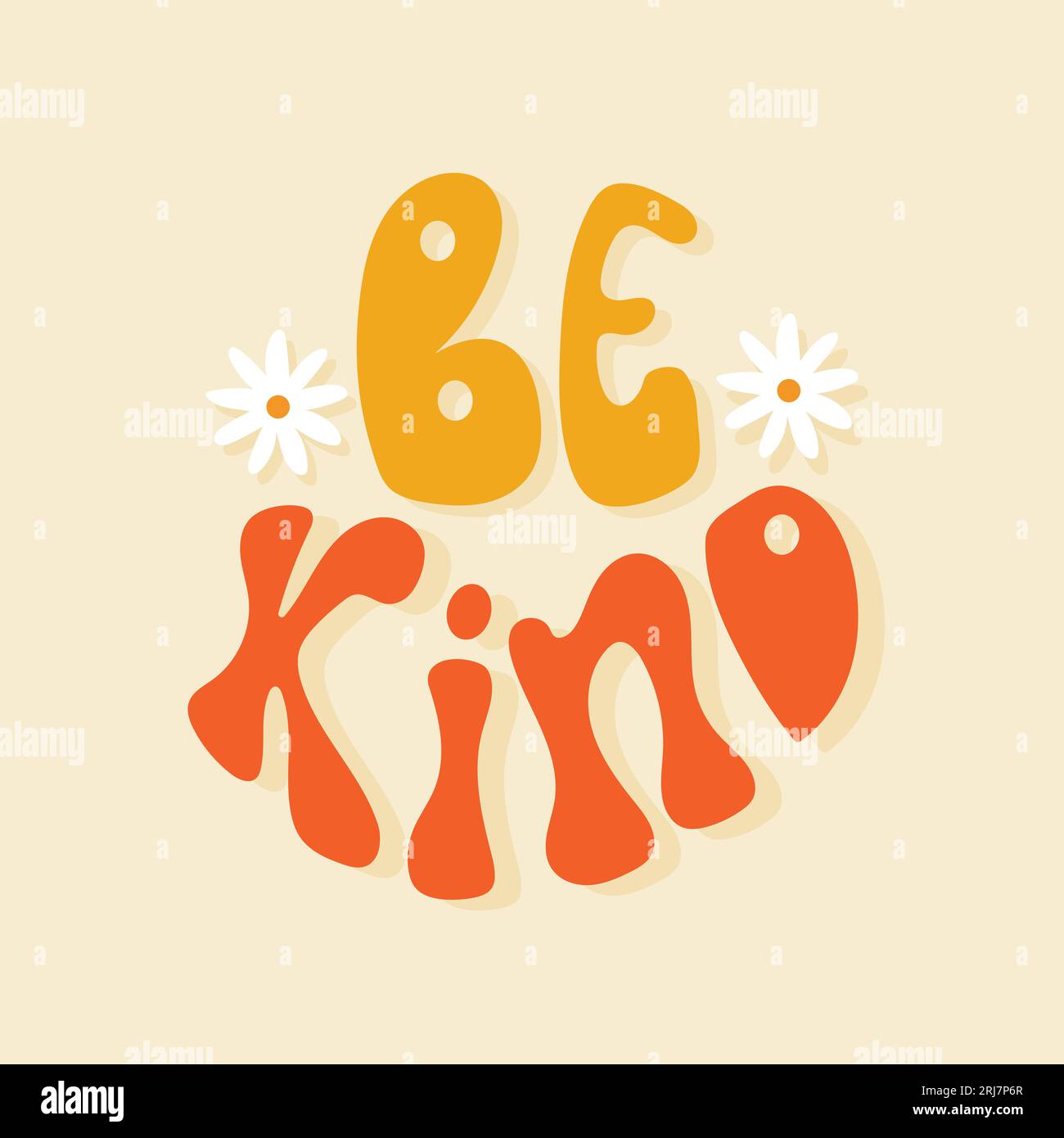 Retro kindness shirt hi-res stock photography and images - Alamy