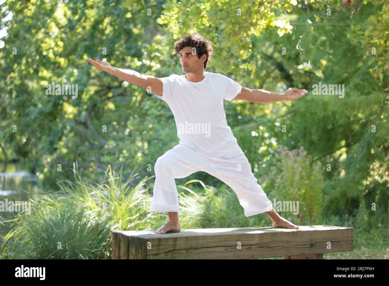 Wushu stance hi-res stock photography and images - Alamy
