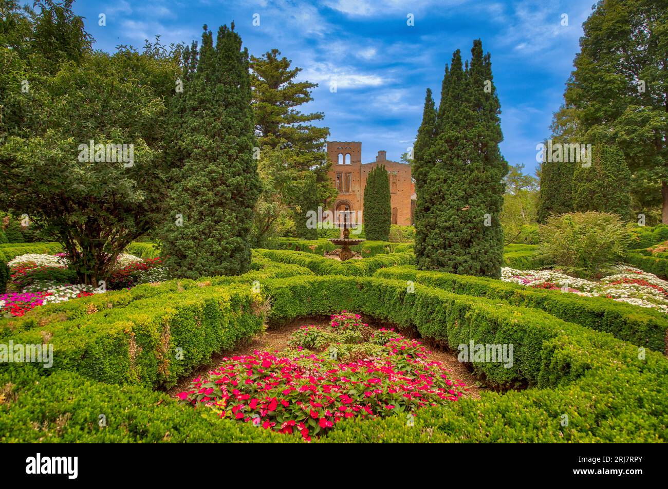 Barnsley Resort & Gardens Stock Photo - Alamy