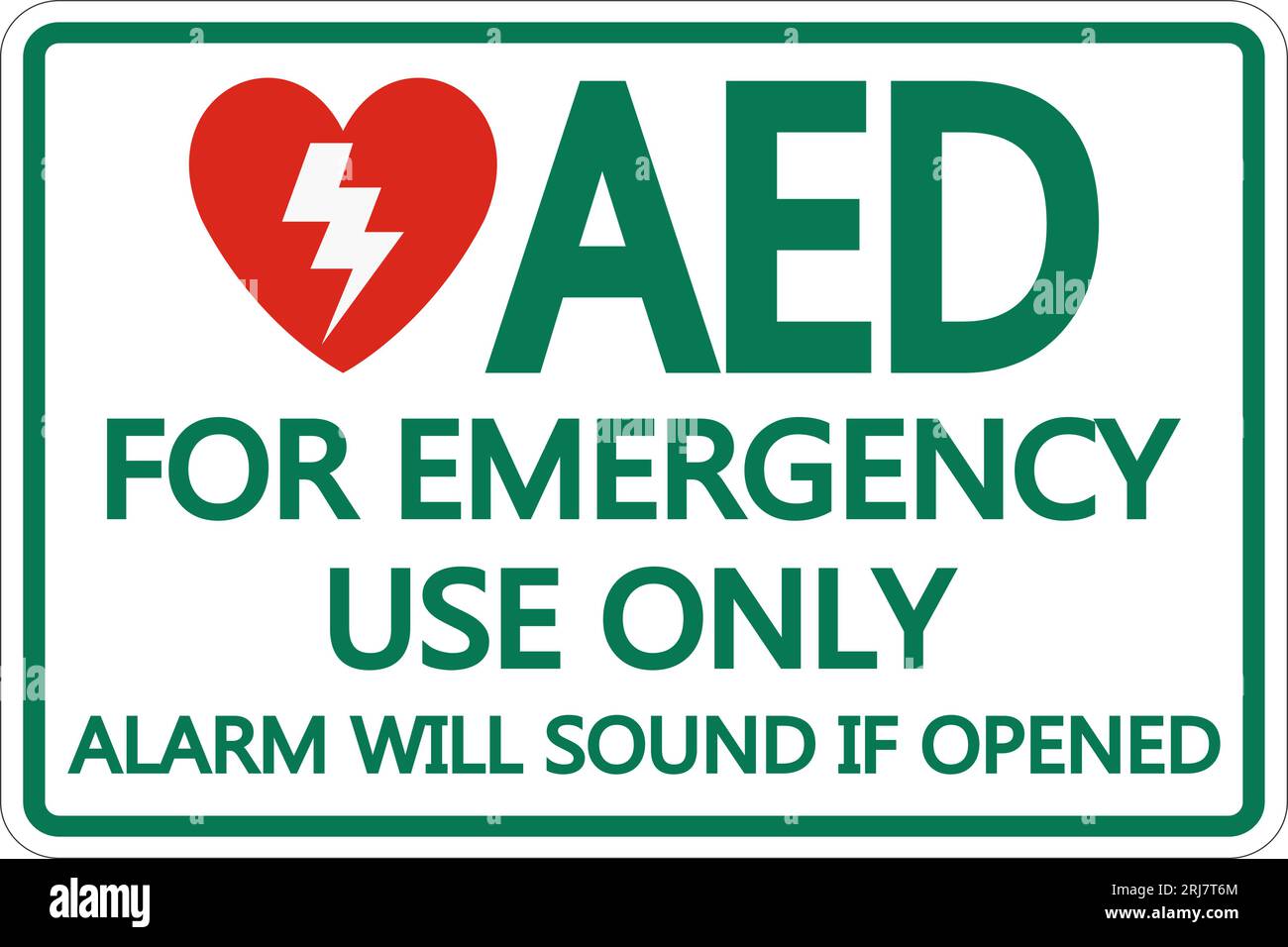 Face Adhesive AED Sign Symbol,label icon on white background Stock ...