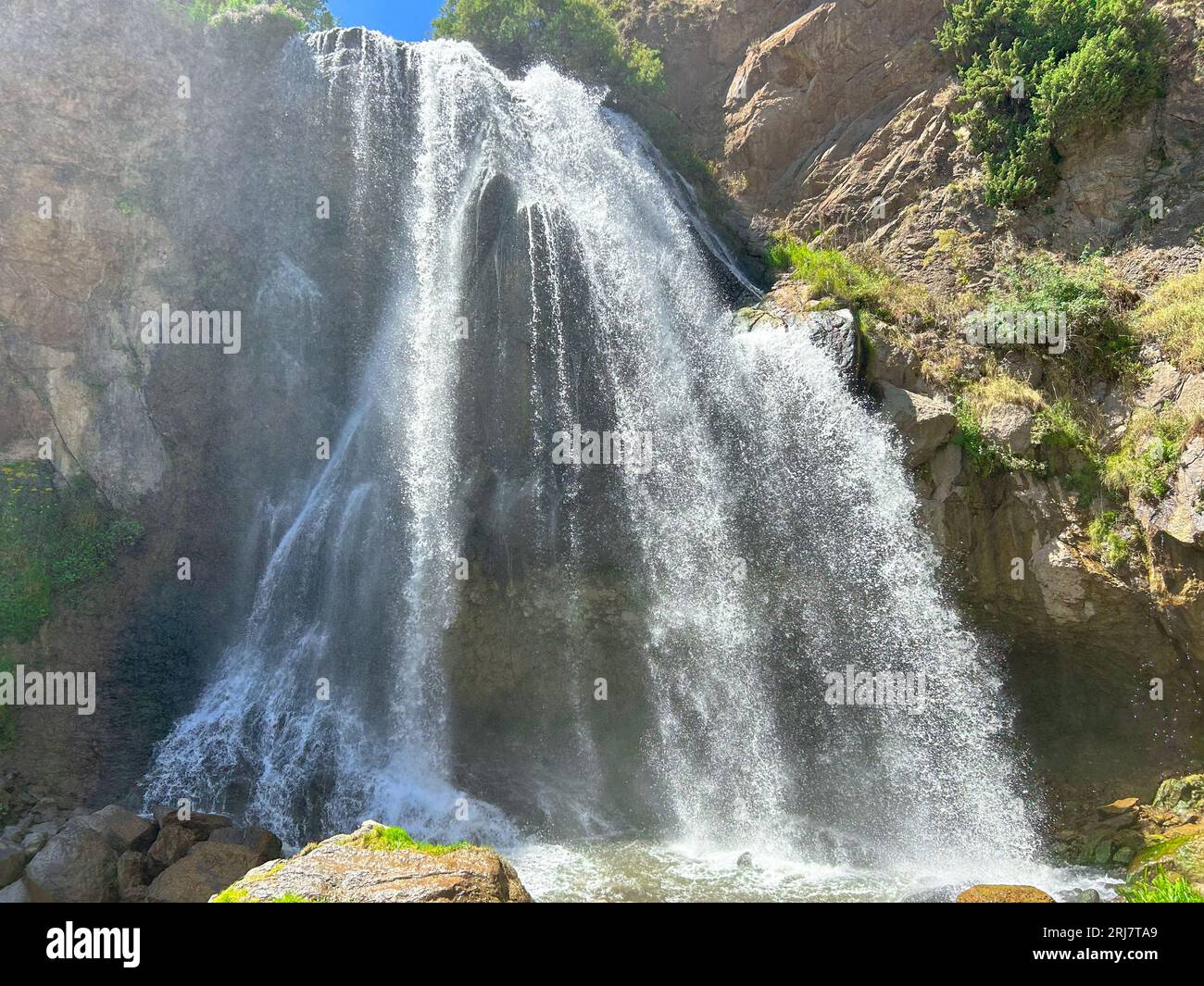 Trchkan Waterfall, Trchkan is the highest waterfall of Armenia Stock Photo - Alamy