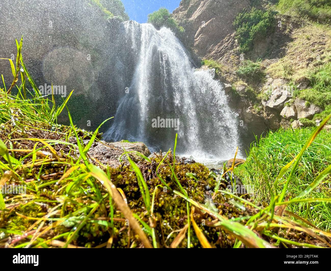 Trchkan Waterfall, Trchkan is the highest waterfall of Armenia Stock Photo - Alamy