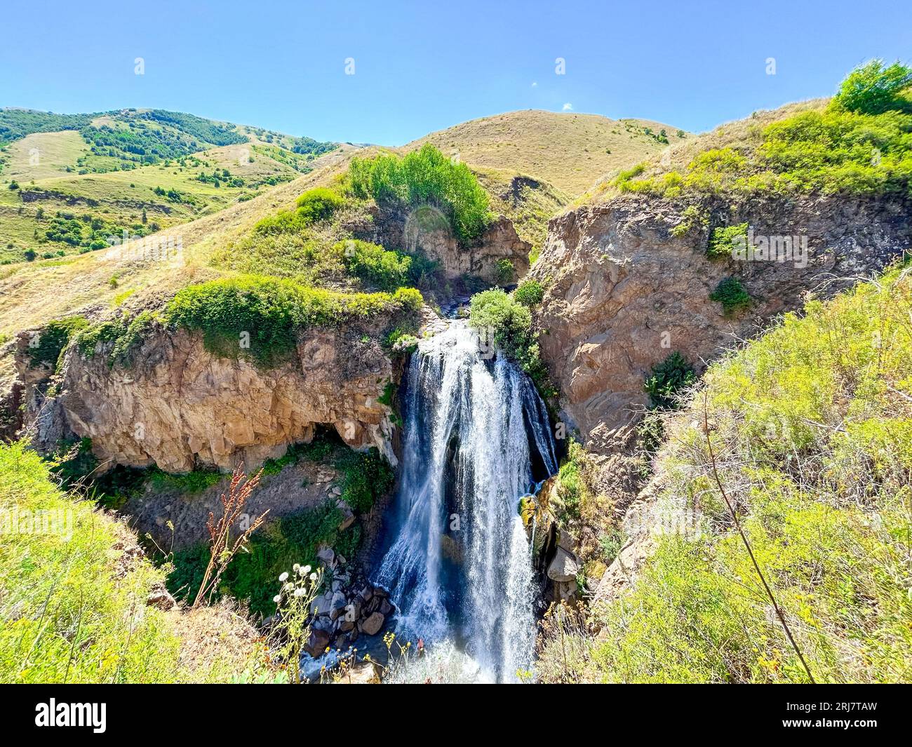 Trchkan Waterfall, Trchkan is the highest waterfall of Armenia Stock Photo - Alamy