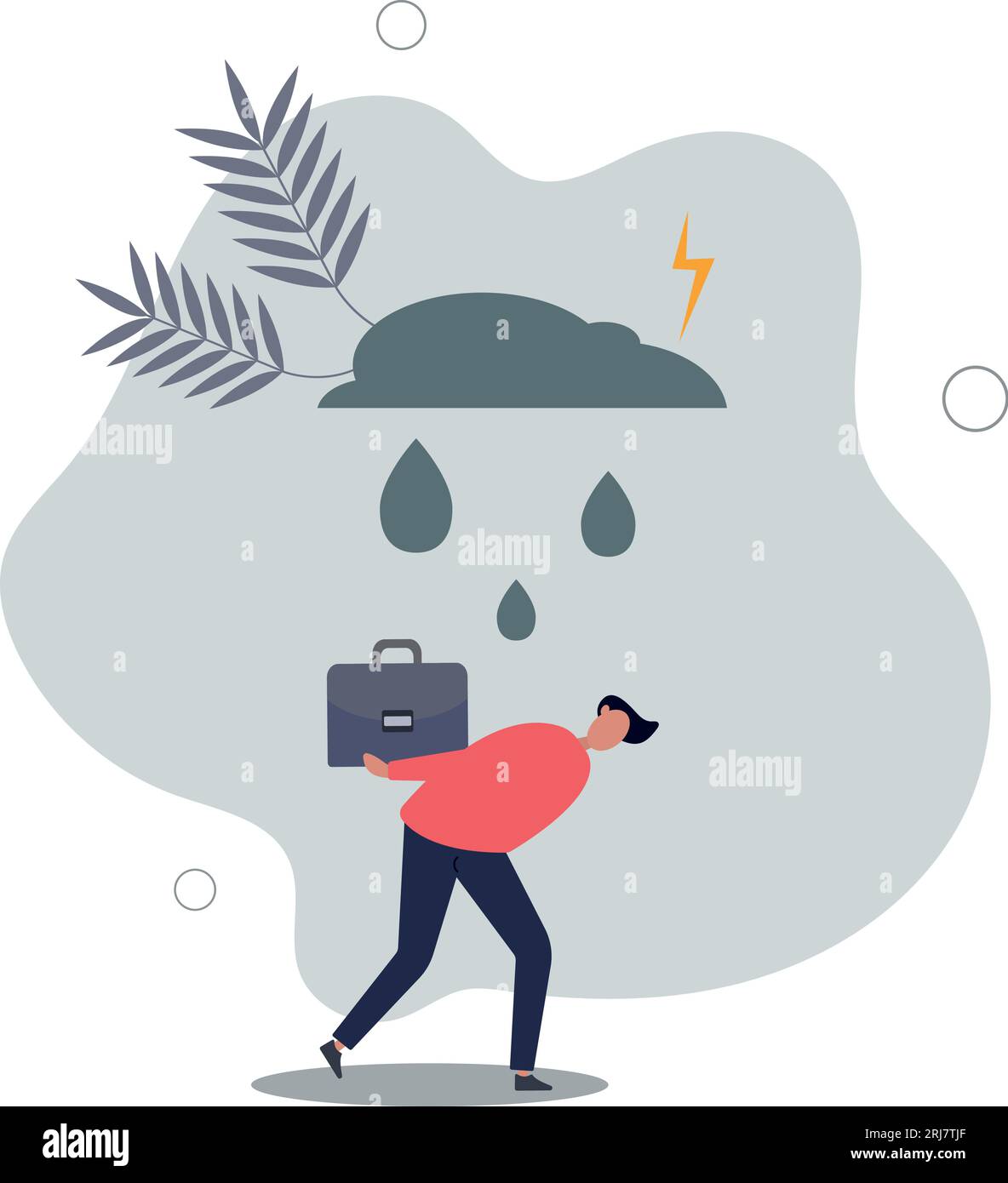 Having bad day Stock Vector Images - Alamy