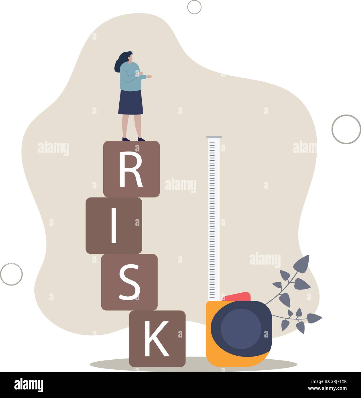 Risk assessment cartoon hi-res stock photography and images - Alamy