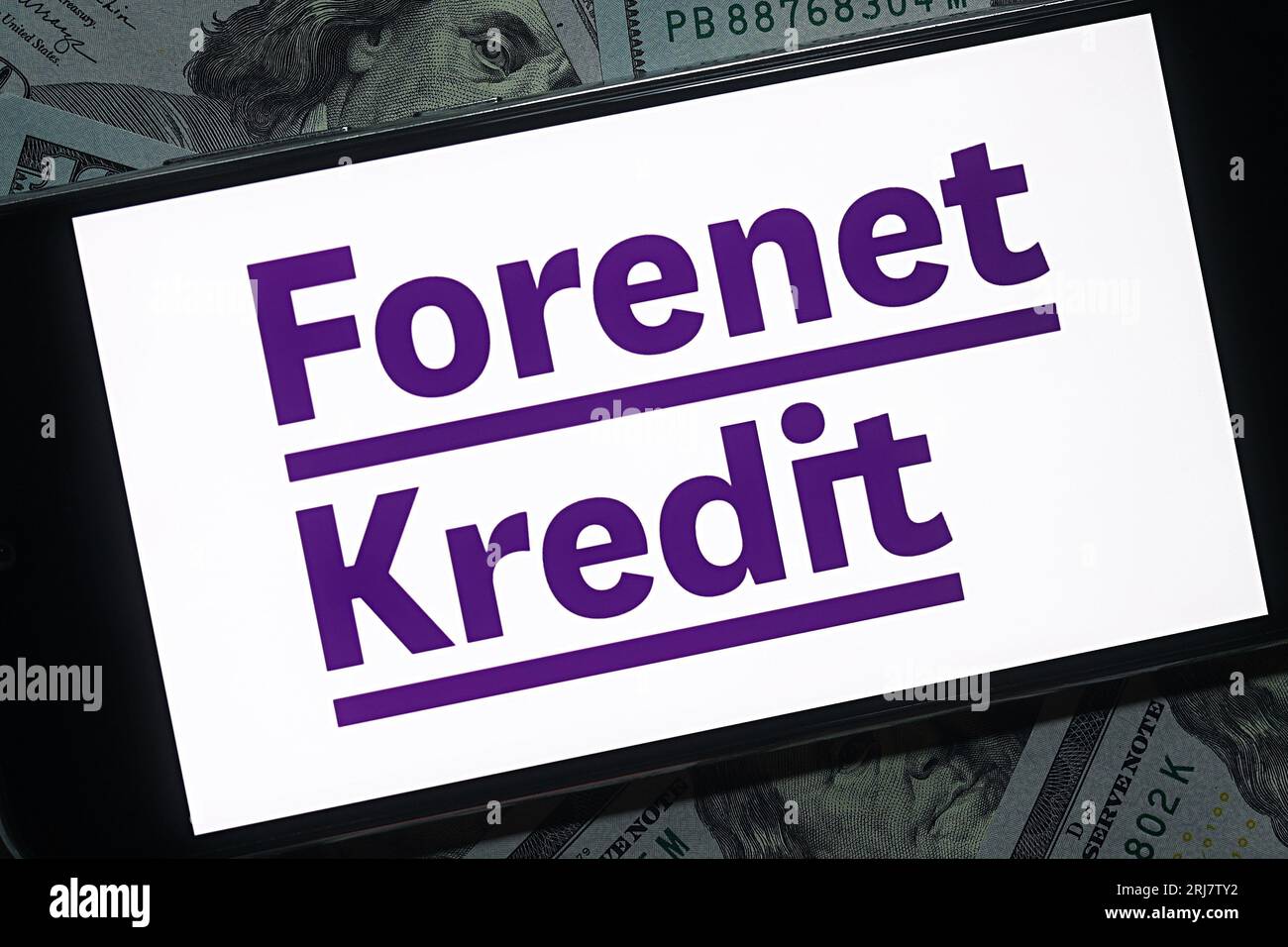 Forenet kredit logo hi-res stock photography and images - Alamy