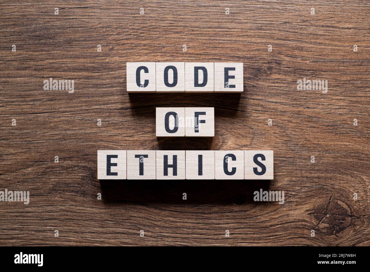 Code of ethics - word concept on building blocks, text Stock Photo - Alamy Code of ethics - word concept on building blocks, text Stock Photo - Alamy