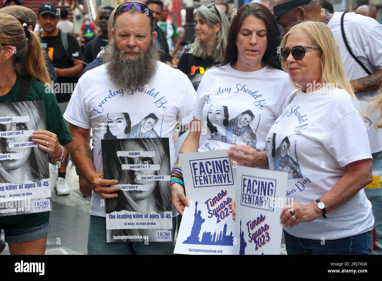 August 21, 2023, New York City, New York: (NEW) National Fentanyl ...