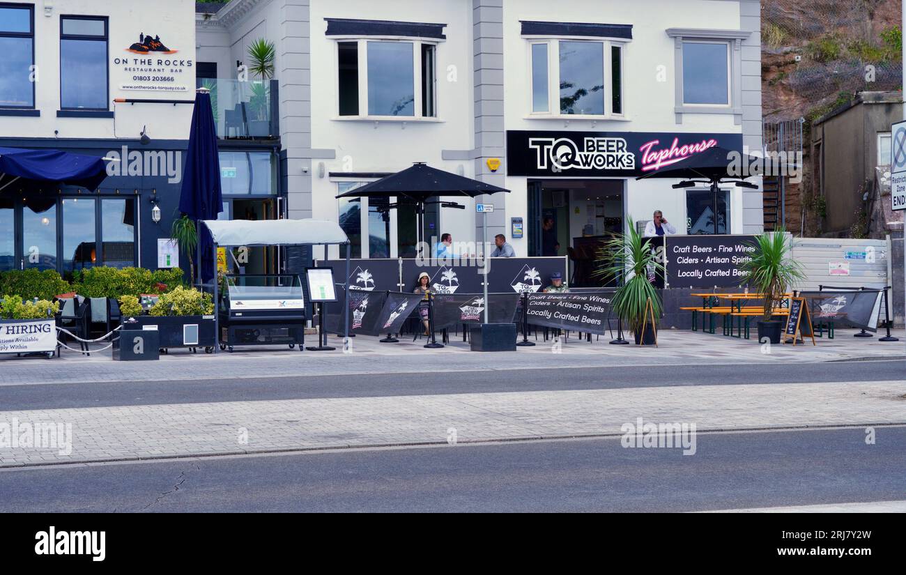 Good cafe in torquay hi-res stock photography and images - Alamy