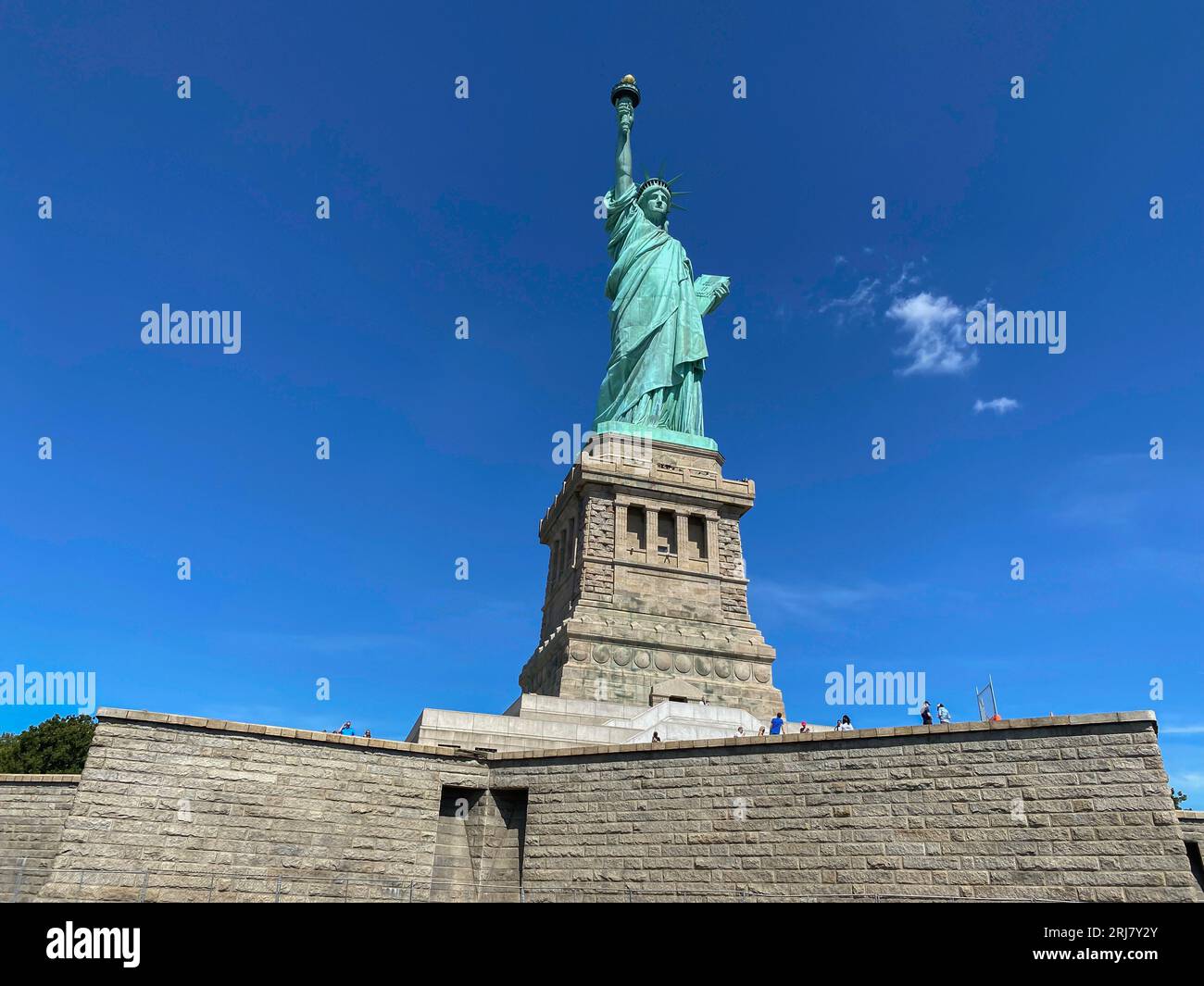 Liberty Statue, Manhattan, New York Stock Photo - Alamy