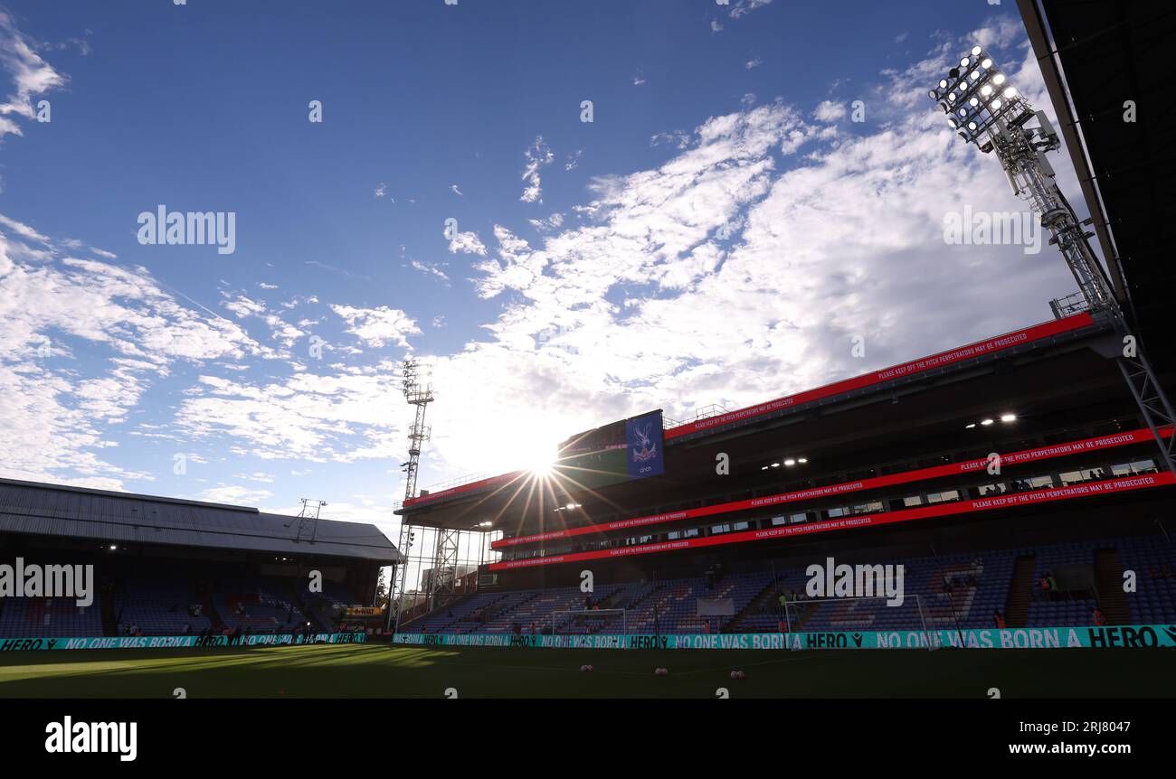 Selhurst park stadium view hi-res stock photography and images - Alamy