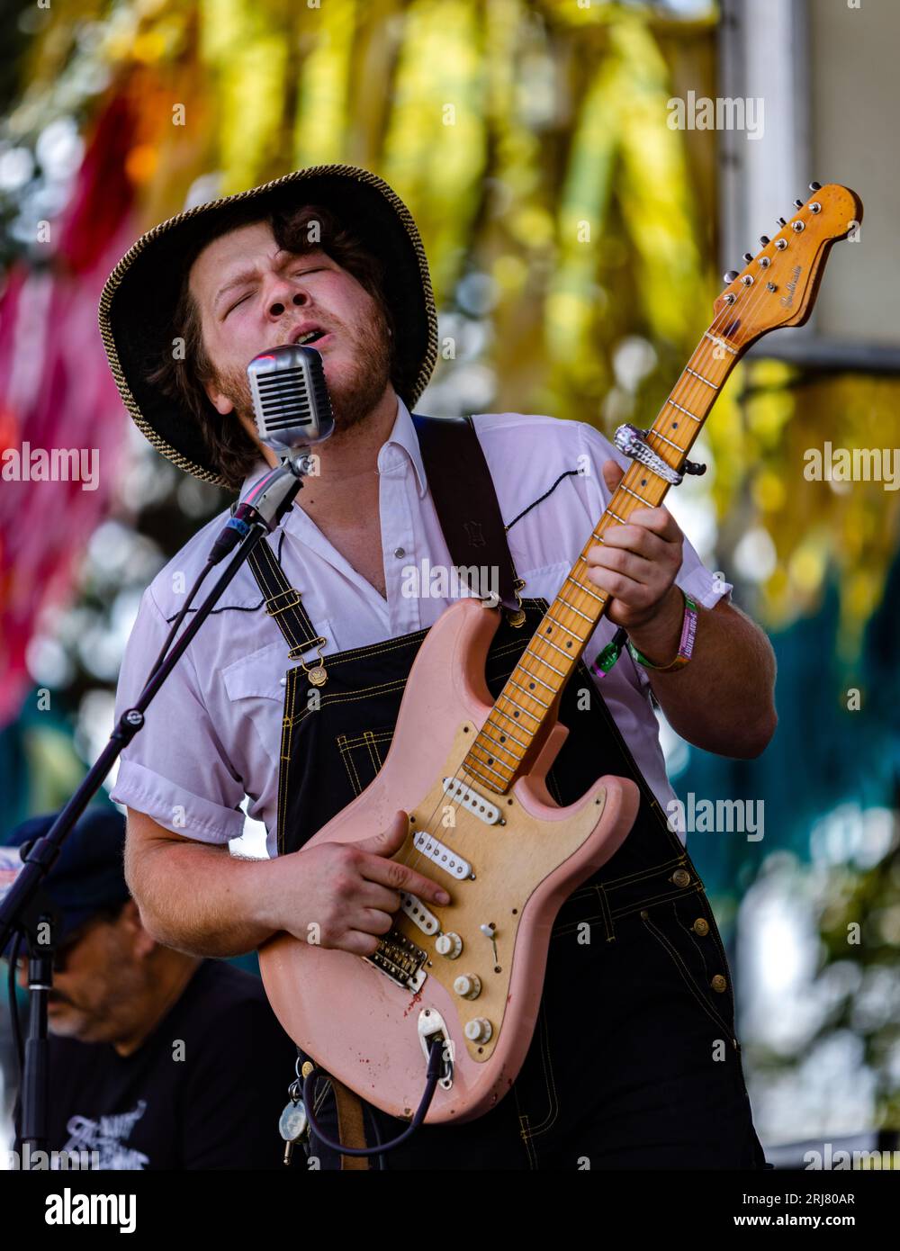 Early James performing at the ACL Music Fest Stock Photo - Alamy