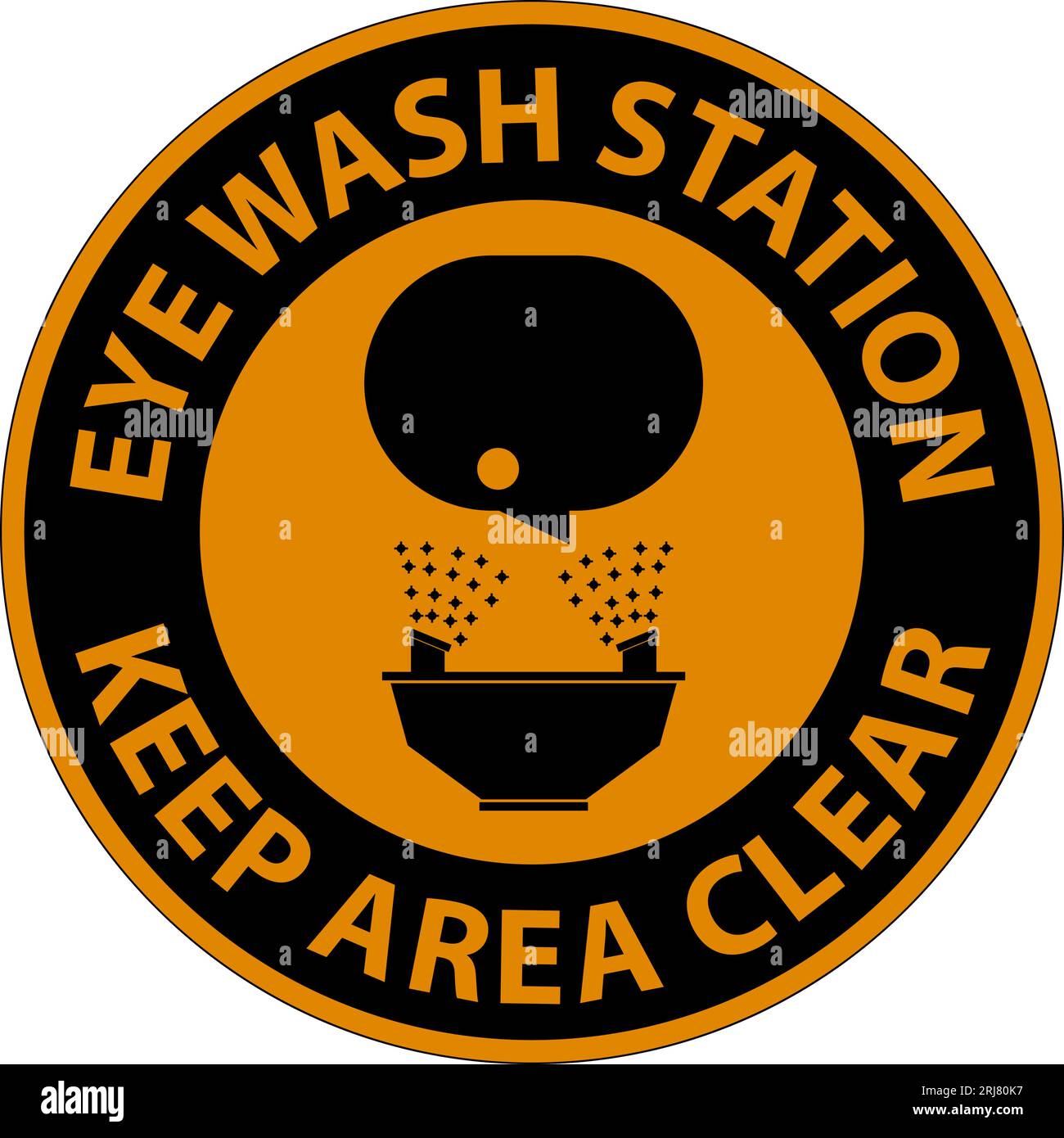 Eye wash solution Stock Vector Images - Alamy