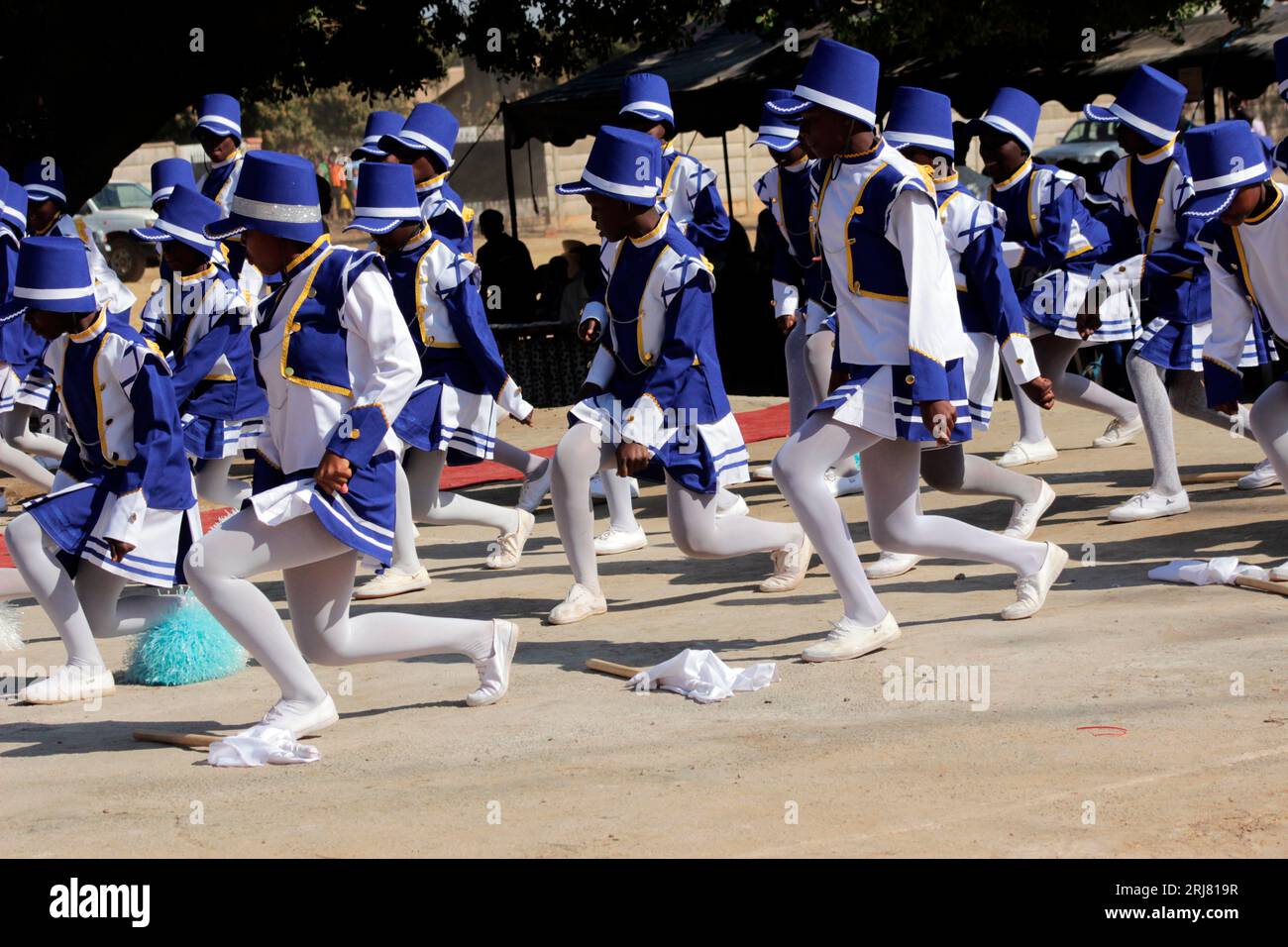 Group of drum majorettes hi-res stock photography and images - Alamy